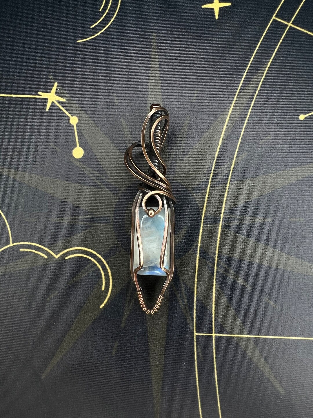 Moonstone Pendant. - Etsy