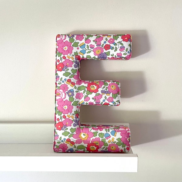 Liberty Print Letters Stickers - Etsy