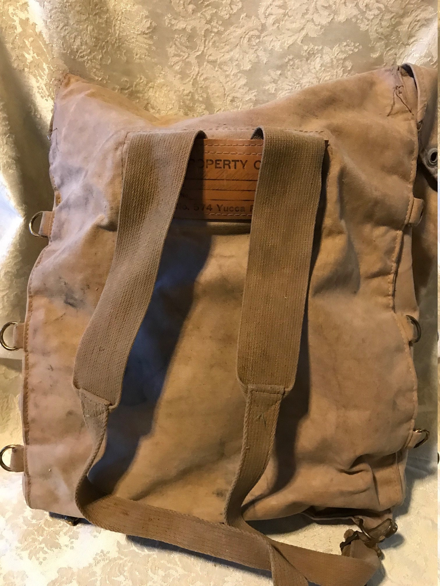 Vintage Boy Scout Yucca Knapsack/Backpack 1950s | Etsy