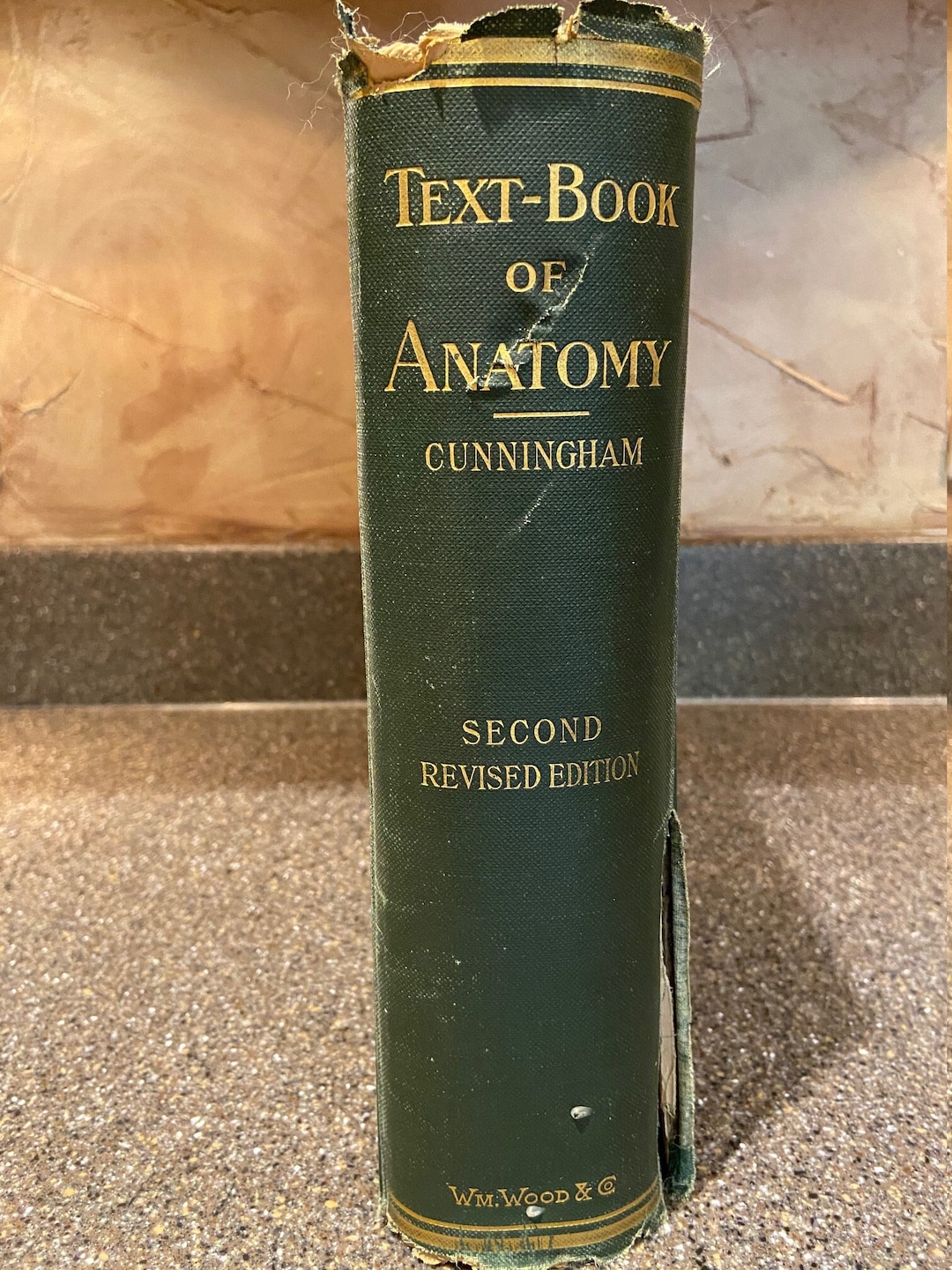 Antique Book 1907 Text-book of Anatomy Cunningham Second Edition - Etsy