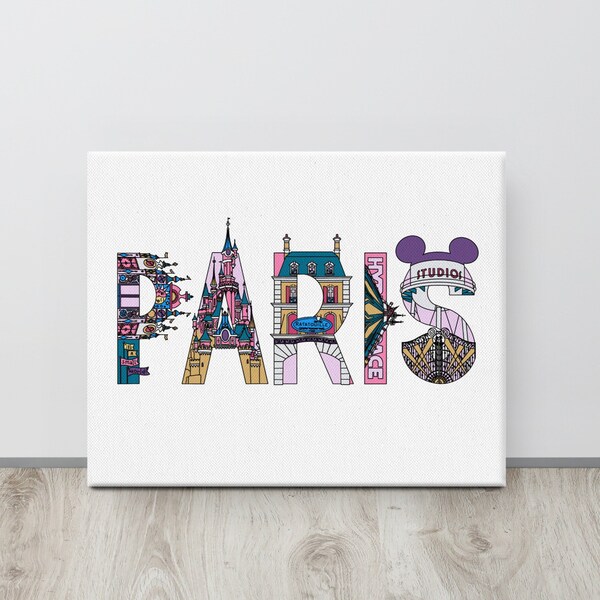 Disneyland Paris Poster - Etsy