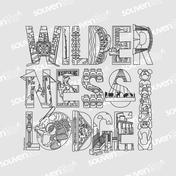 Wilderness Lodge - Etsy