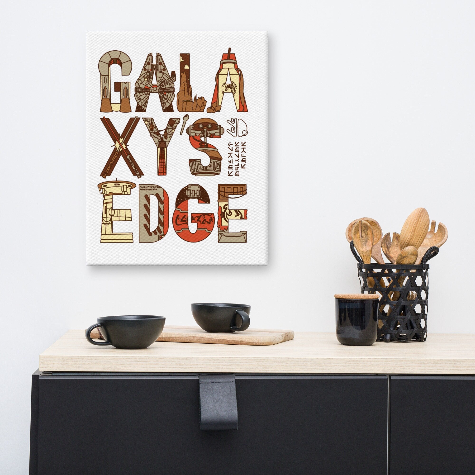 Galaxy's Edge Poster or Canvas - Etsy