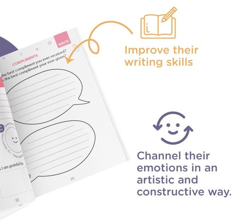 5 Minute Growth Mindset SEL Journal for Kids Connect With - Etsy