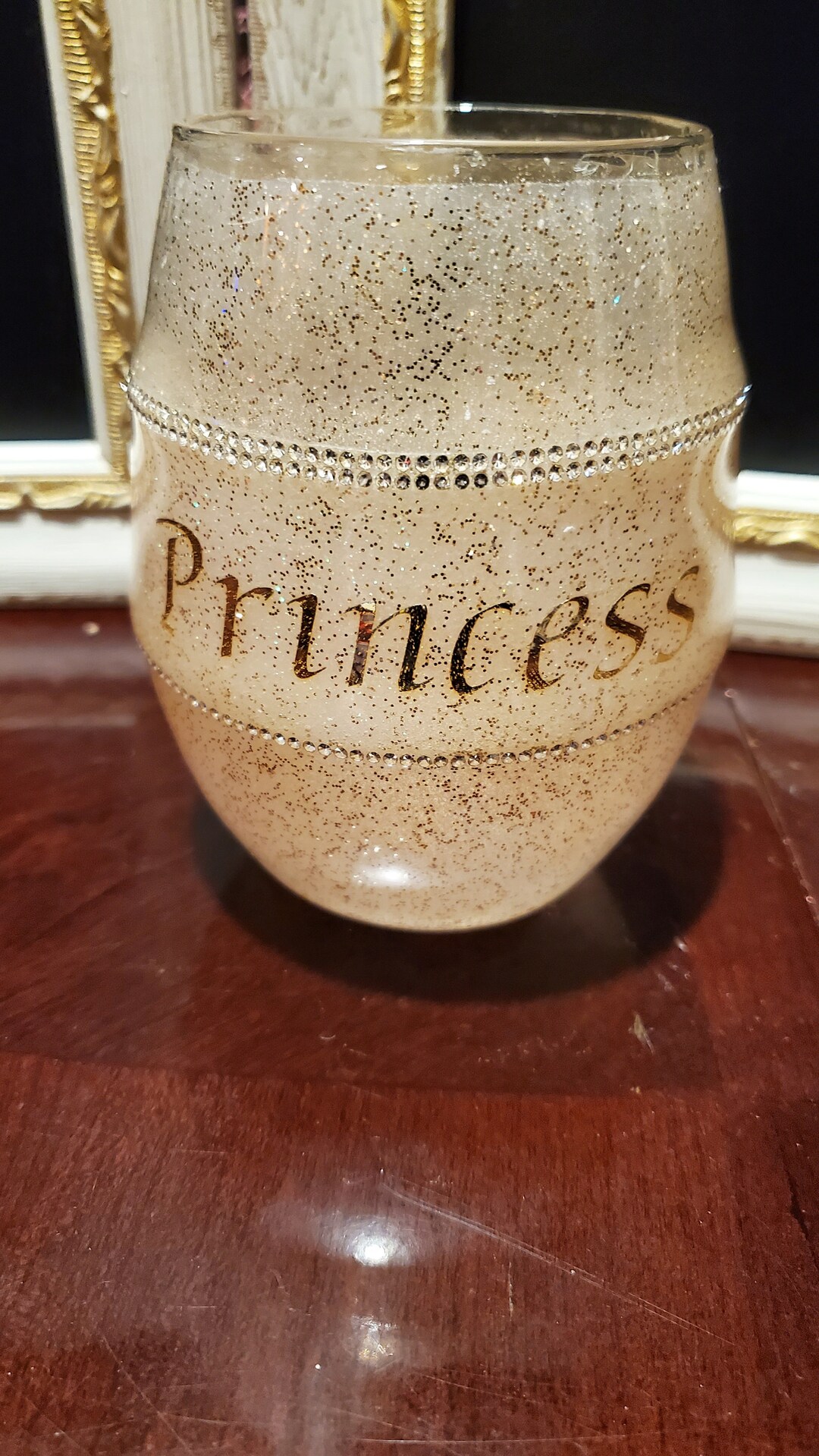 Peach Princess Glass - Etsy