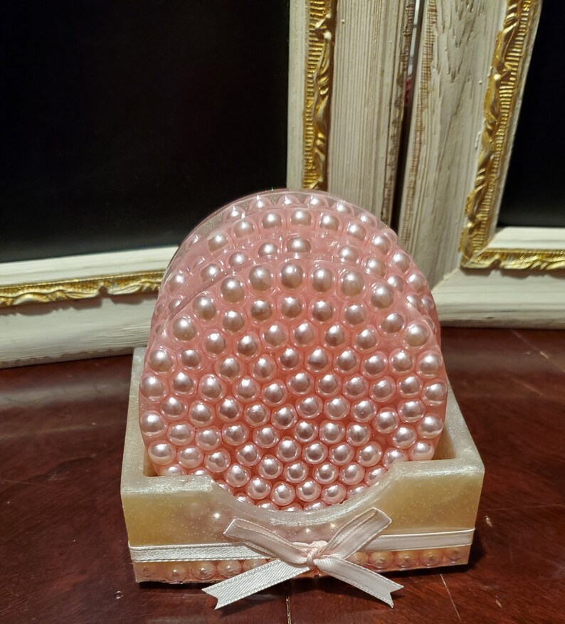 Custom Coaster Set of 4 With Holder (option 3) - Etsy