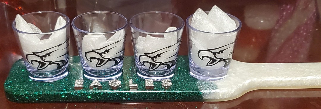 Custom Sports Shot Glass Holder With Custom Shot Glasses - Etsy