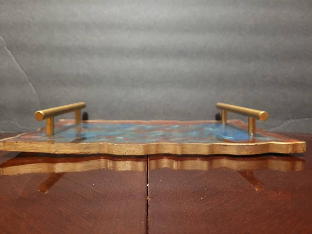 Custom Made Serving Tray With Handles - Etsy