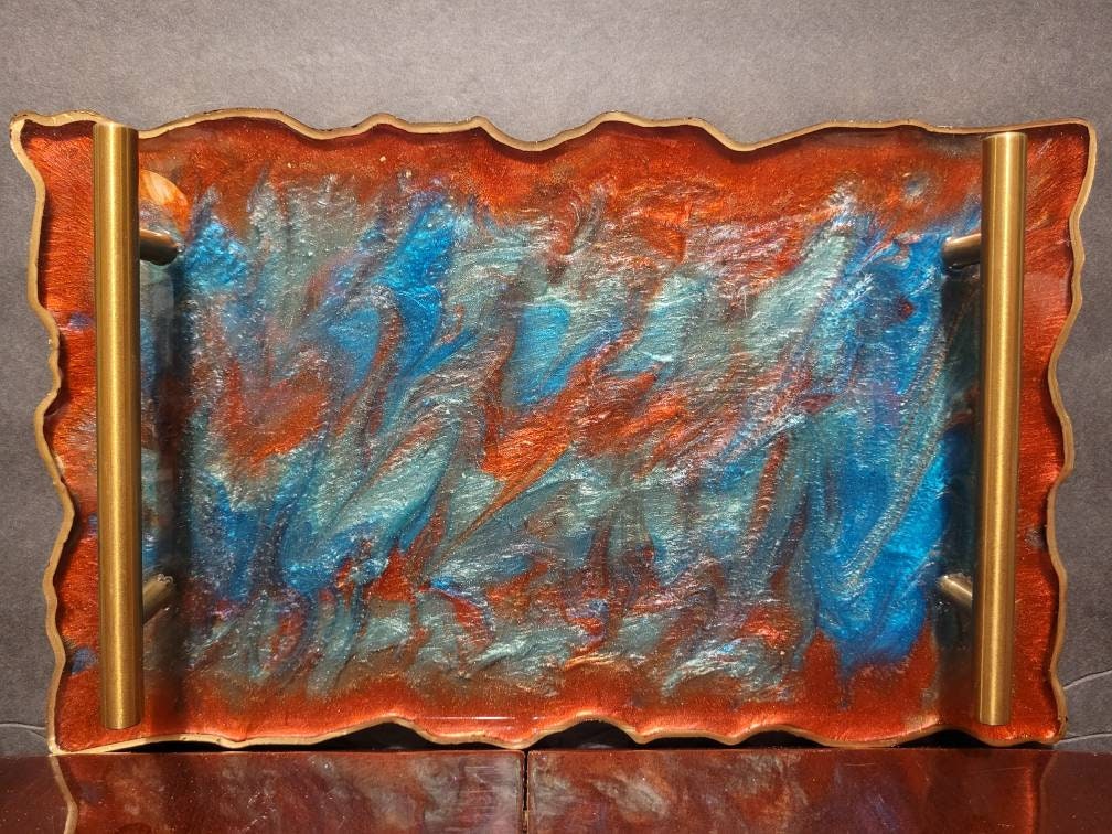 Custom Made Serving Tray With Handles - Etsy