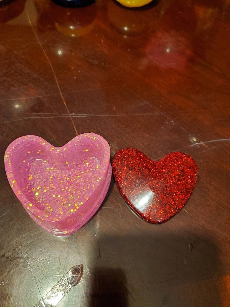 Custom Small Heart Trinket Boxes - Etsy