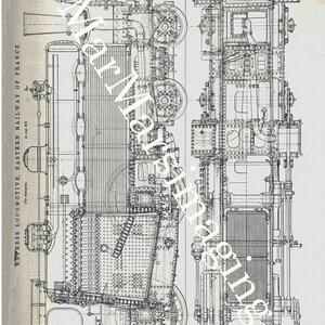 Double Boiler Engines, Express Locomotive Eastern Railways of France M ...