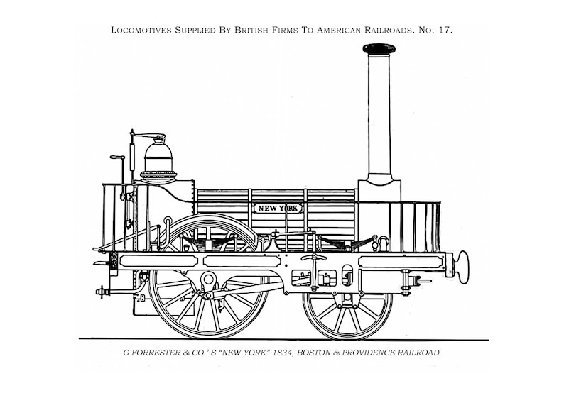 Locomotives Supplied to American Railroads From 1828 to 1838, Including ...