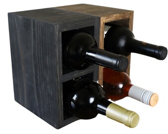 Wine Bottle Display Rack - Etsy