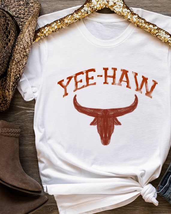 Yeehaw Cowboy Cute Shirt for Teens Cowgirl Shirt Cowboy - Etsy
