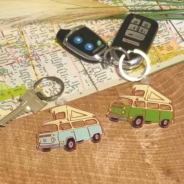 Hippie Keychain - Etsy