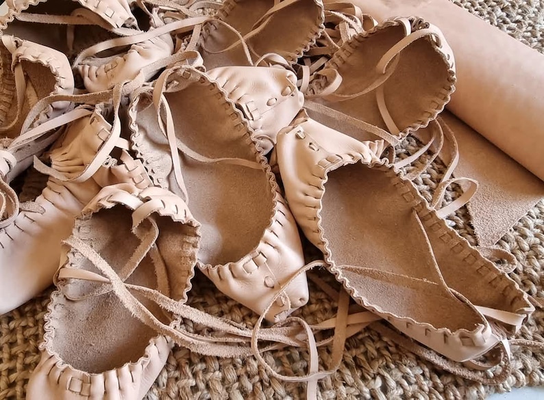 Handmade Ethno Folk Shoes – Barefoot Leather for Dance & Festivals ...