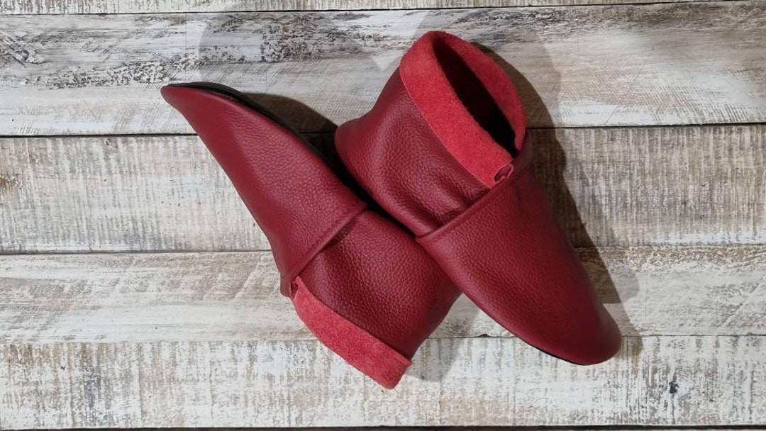 Italian Leather Barefoot Slippers – Premium Handmade Footwear for ...