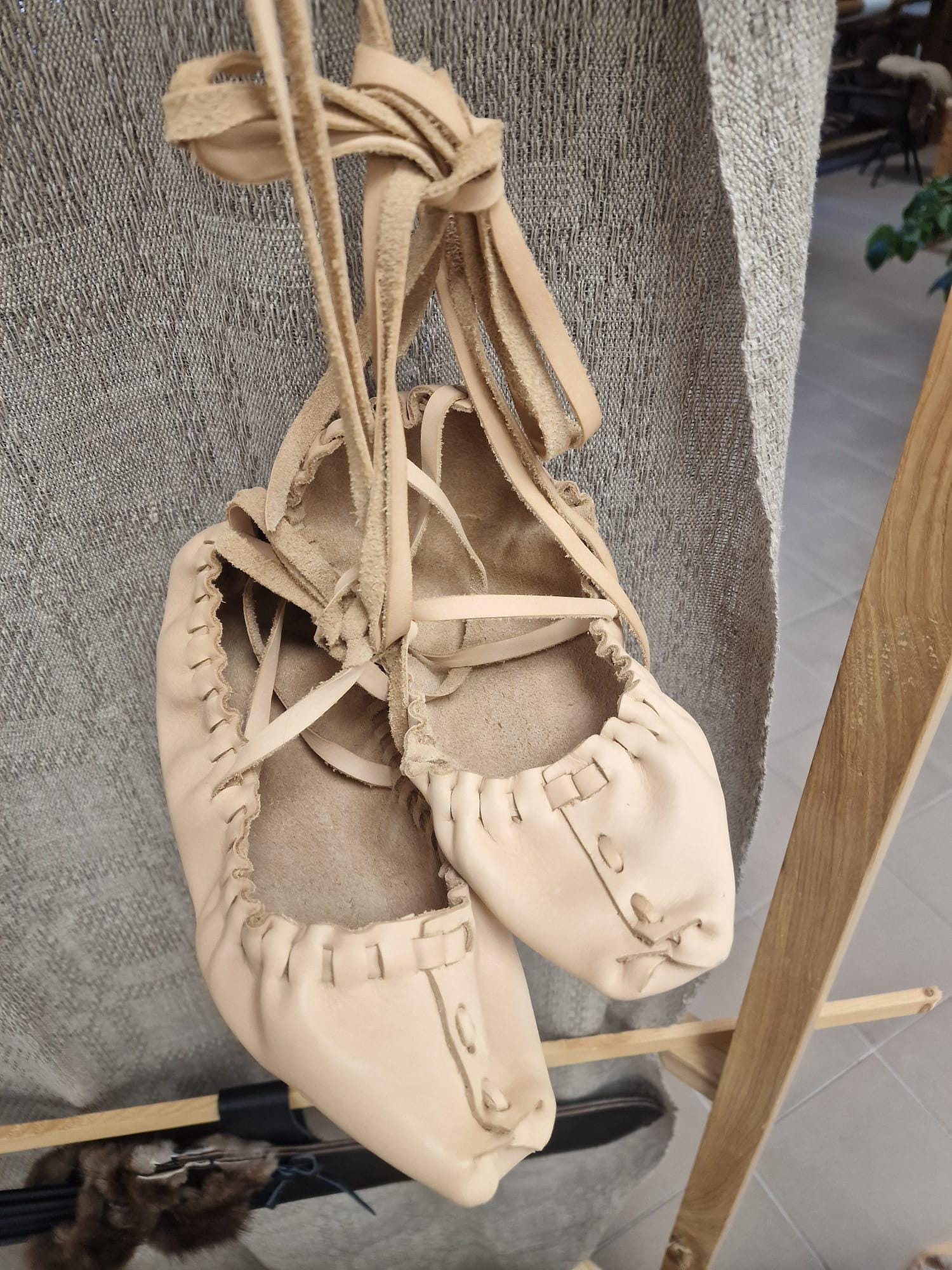 Handmade Ethno Folk Shoes – Barefoot Leather for Dance & Festivals ...