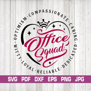 Office Squad Svg,office Cut Files,office Staff Svg,office Team Svg ...