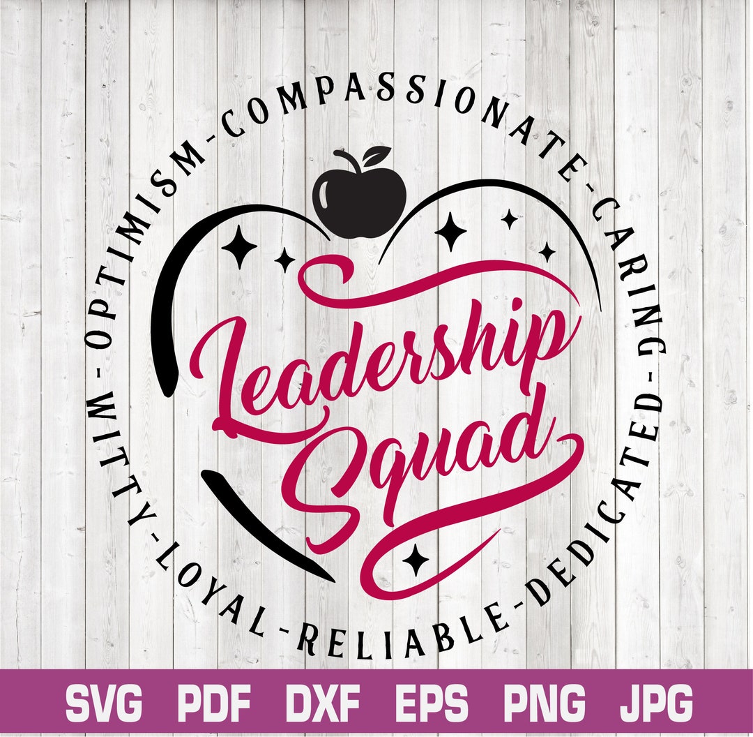 Leadership Squad Svg,leadership Squad Shirt,leadership Squad Gift ...