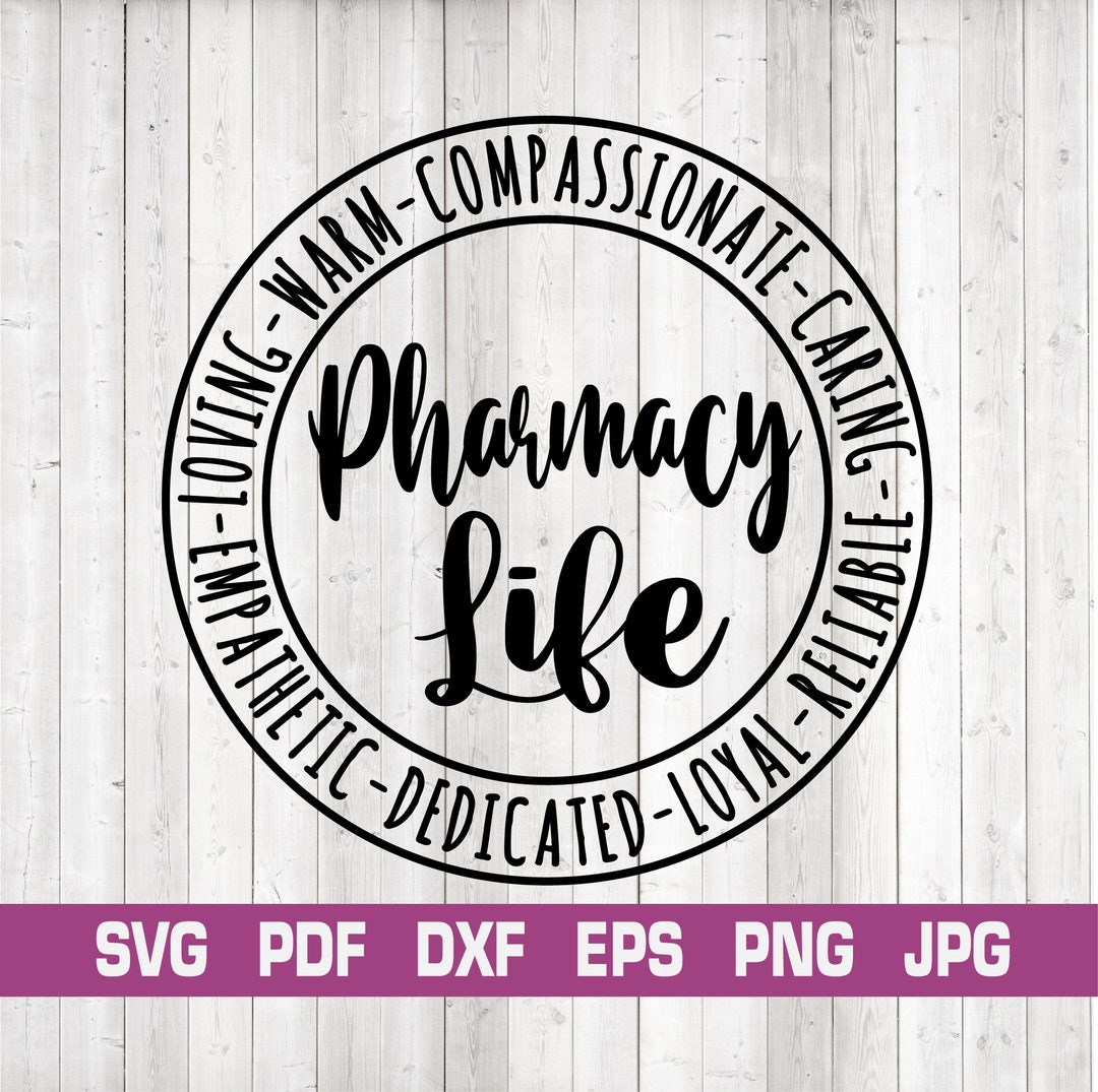 Pharmacy Life Svgpharmacy Life Shirt Svgpharmacy RX - Etsy