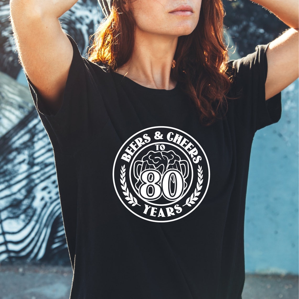 Beers and Cheers to 80 Yearscheers & Beers to 80 Years - Etsy
