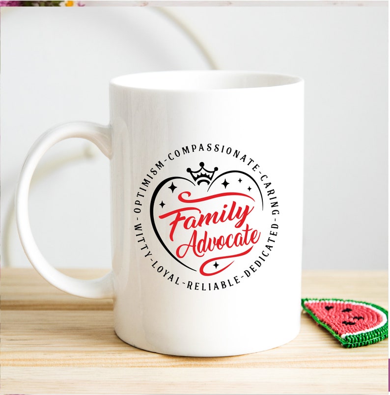 Family Advocate SVG: Heart Design, Cricut & Silhouette (digital ...
