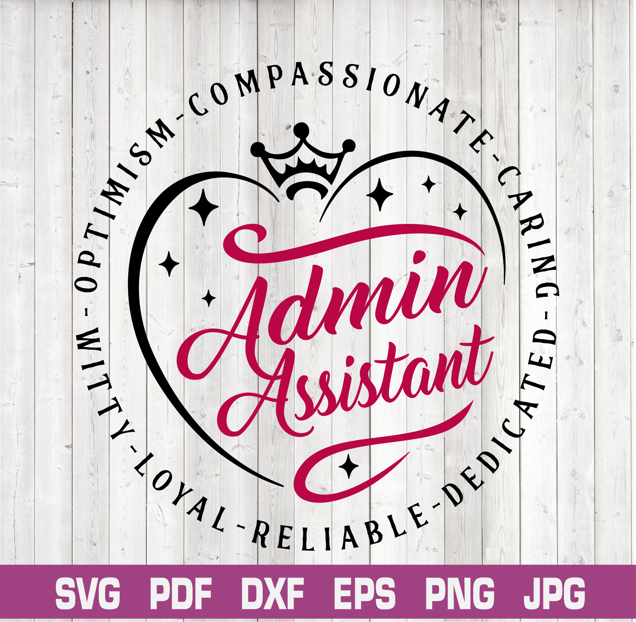 Admin Assistant Svg,admin Professional Svg,admin Assistant Gift Svg ...