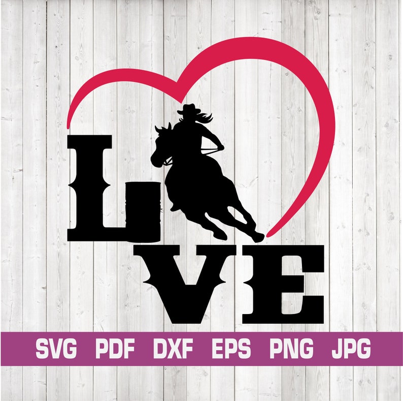 Women Barrel Racing SVG File,barrel Racer Clipart,western Rodeo SVG ...