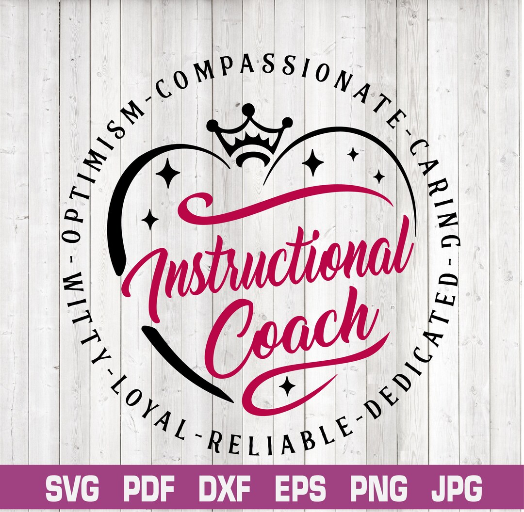 Instructional Coach Svg,instructional Coach Life Svg,instructional ...