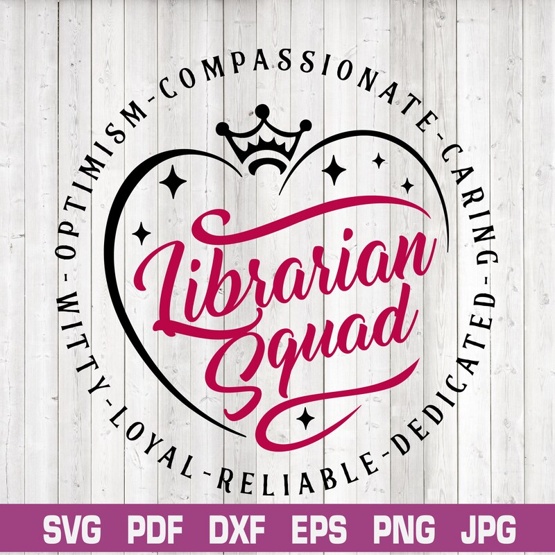 Library Svg - Etsy
