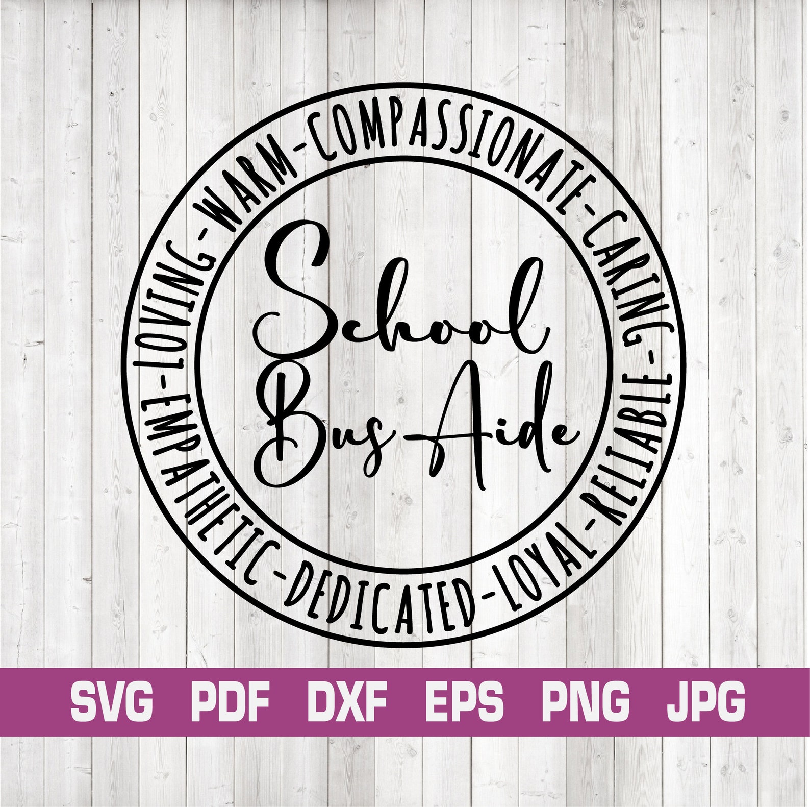 School Bus Aide Svgschool Bus Aide Shirtschool Bus Aide - Etsy UK