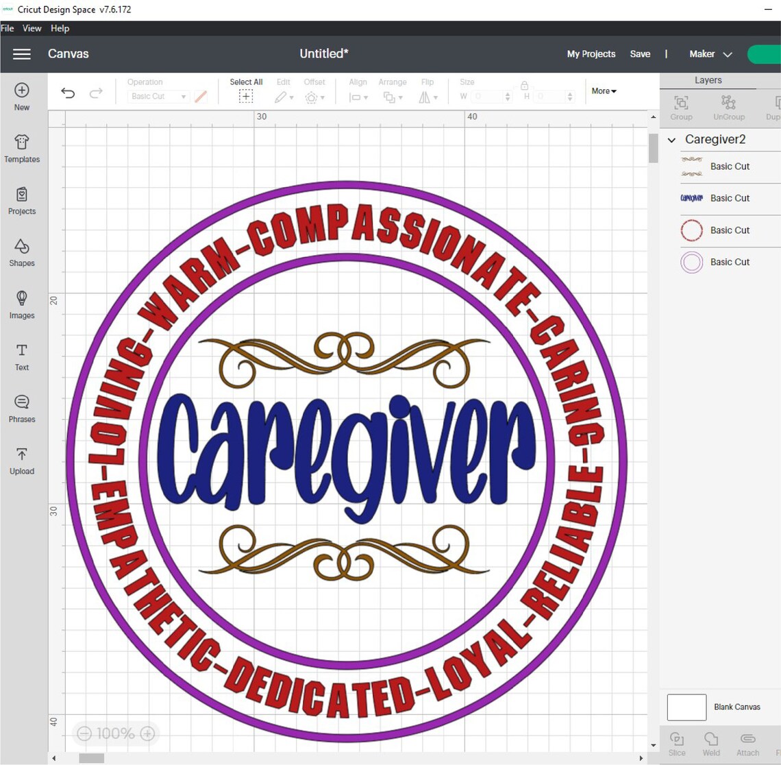 Caregiver Svgcare Giver Appreciation Svgcaregiver Shirtcare | Etsy