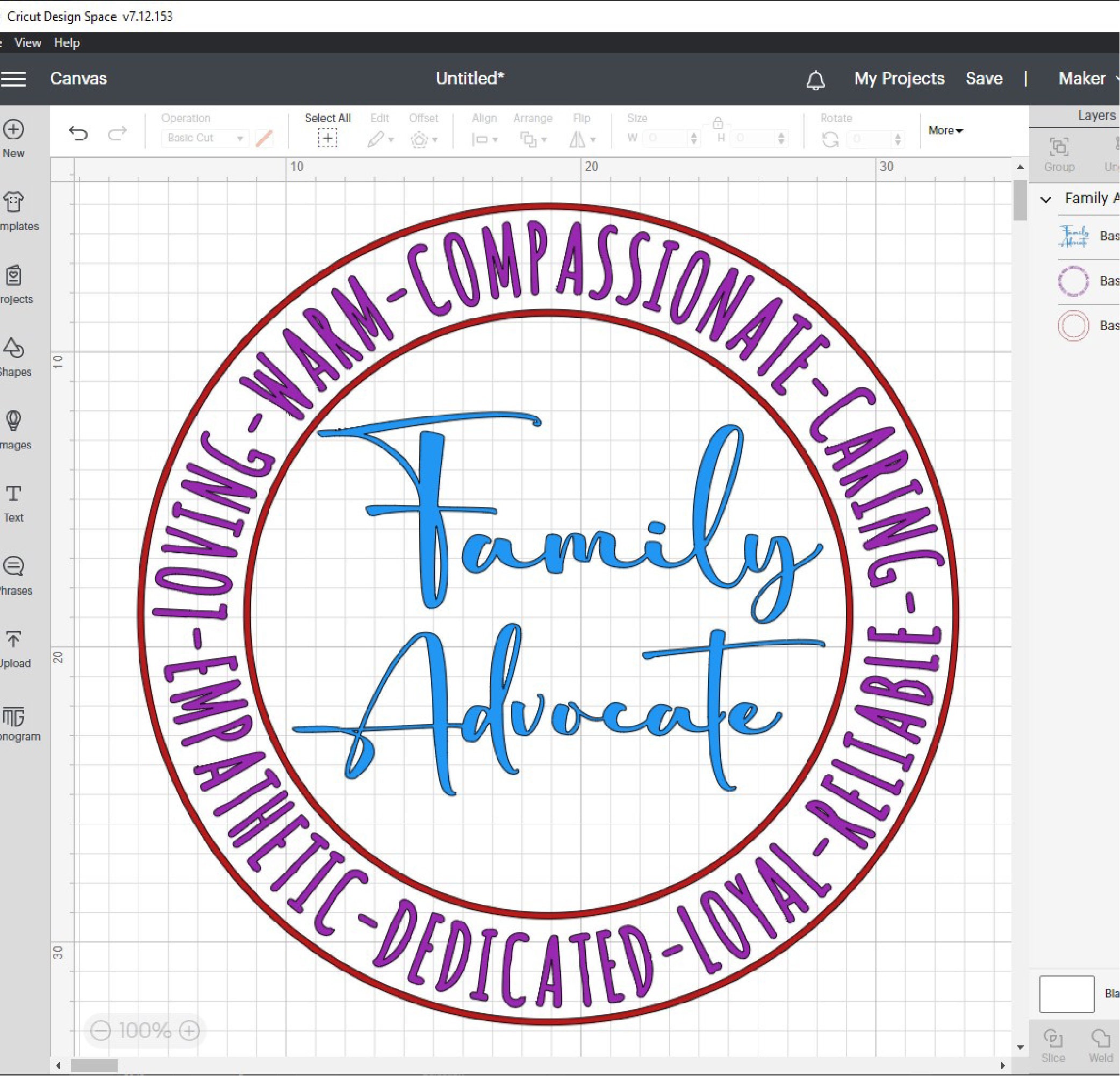 Family Advocate Svgfamily Advocate Life Svgadvocate - Etsy