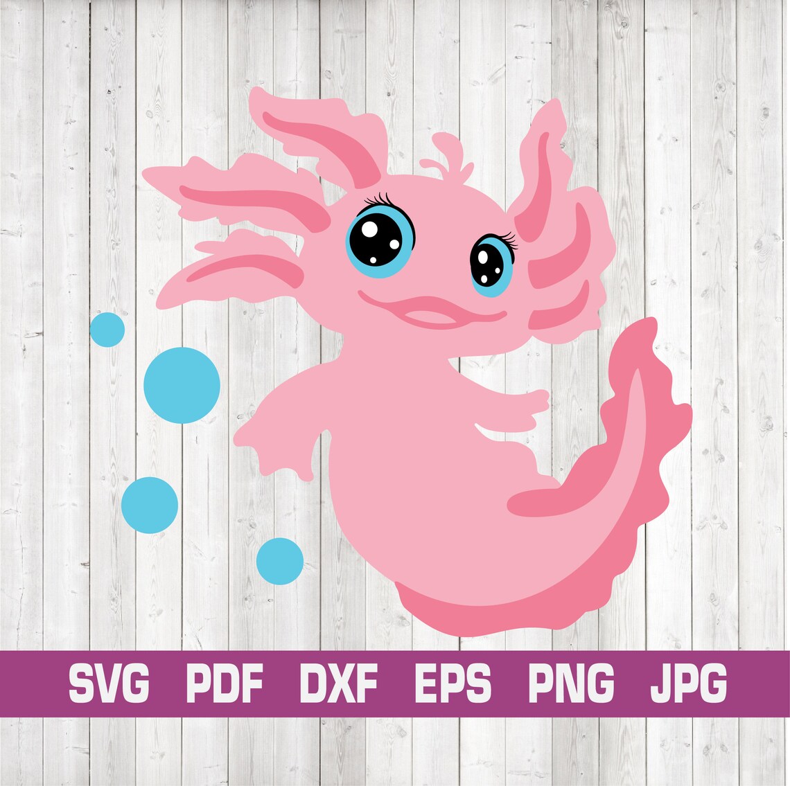 Axolotl Svgjust a Girl Who Love Axolotlslove Axolotl | Etsy