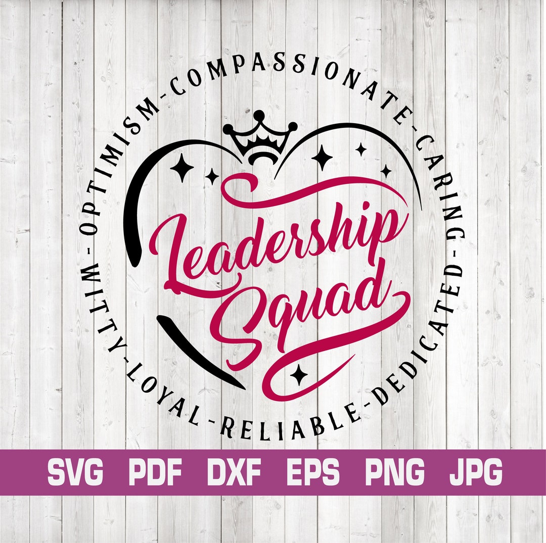 Leadership Squad Svg,leadership Squad Shirt,leadership Squad Gift ...