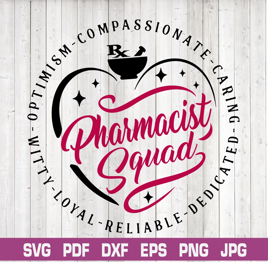 Pharmacy Squad Svg,pharmacy Squad Life Svg,pharmacy Squad Gift Svg ...