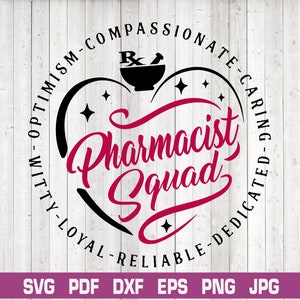 Pharmacy Squad Svg,pharmacy Squad Life Svg,pharmacy Squad Gift Svg ...