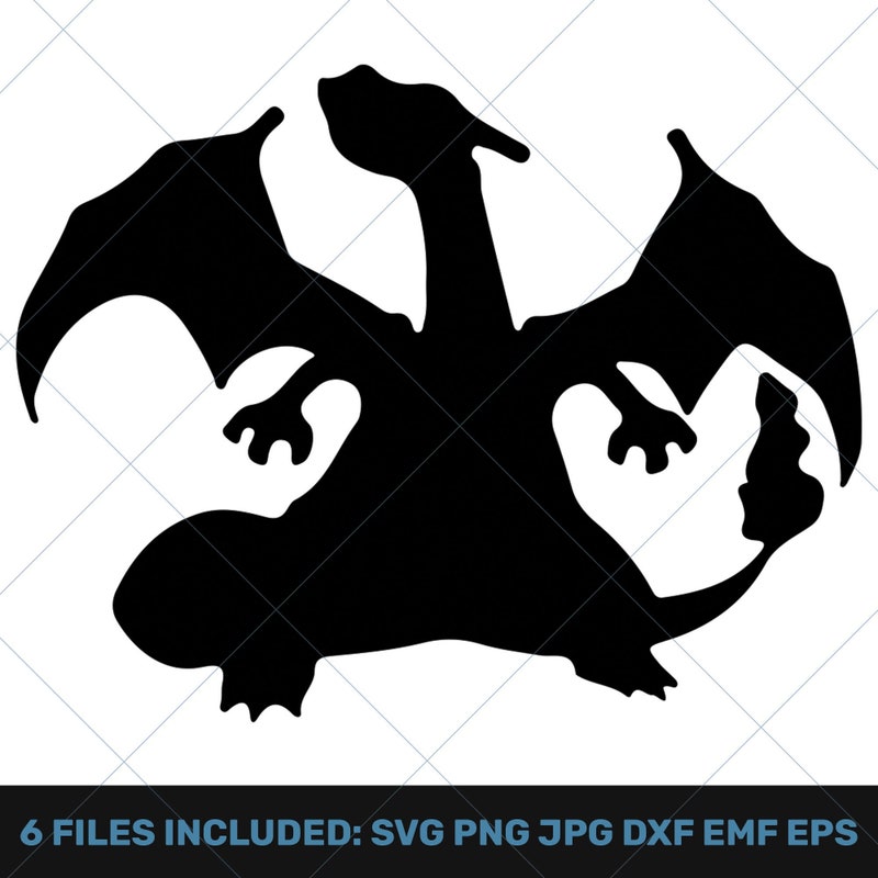 Charizard Svg - Etsy