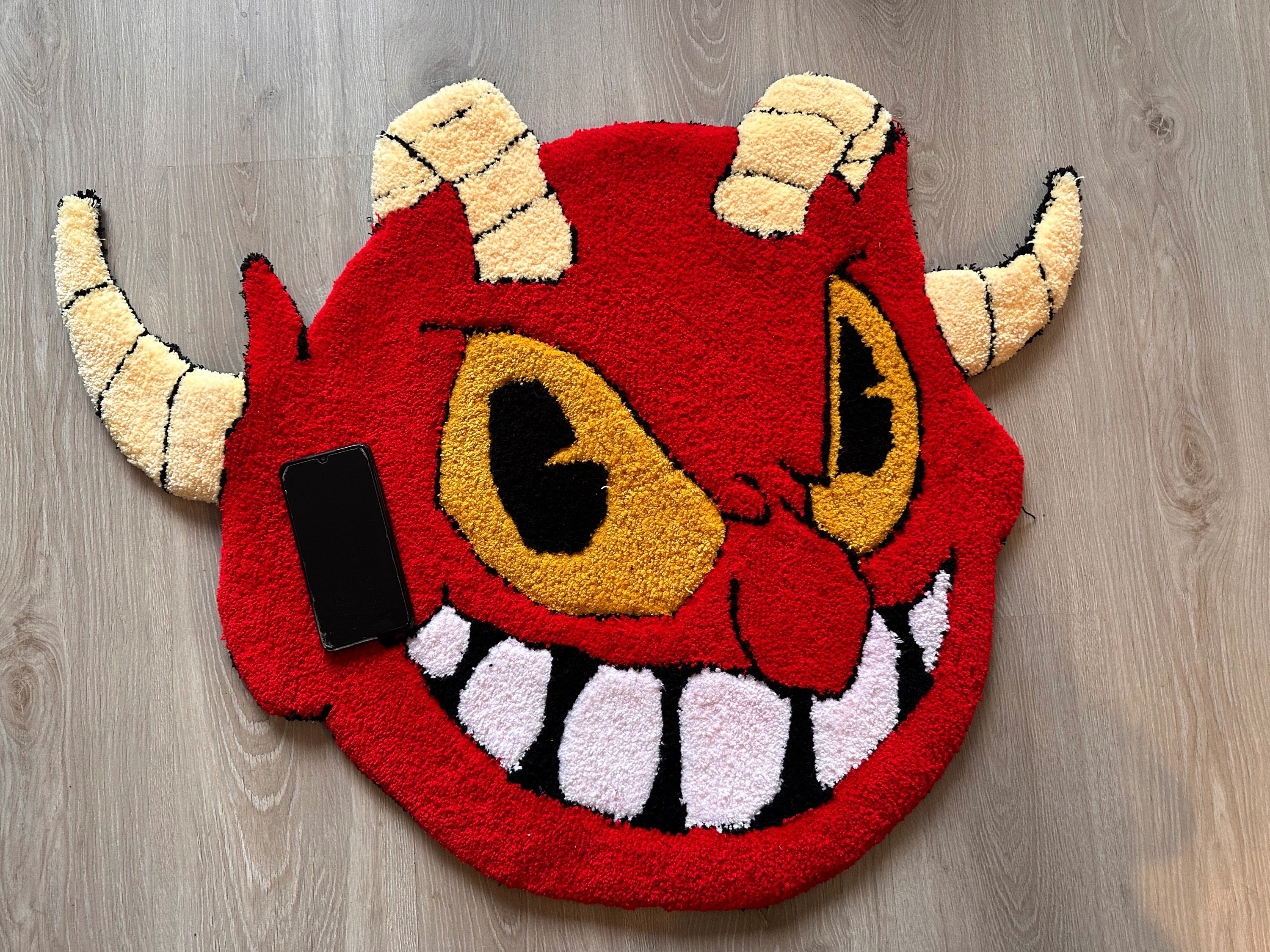 The Devil Rug - Etsy