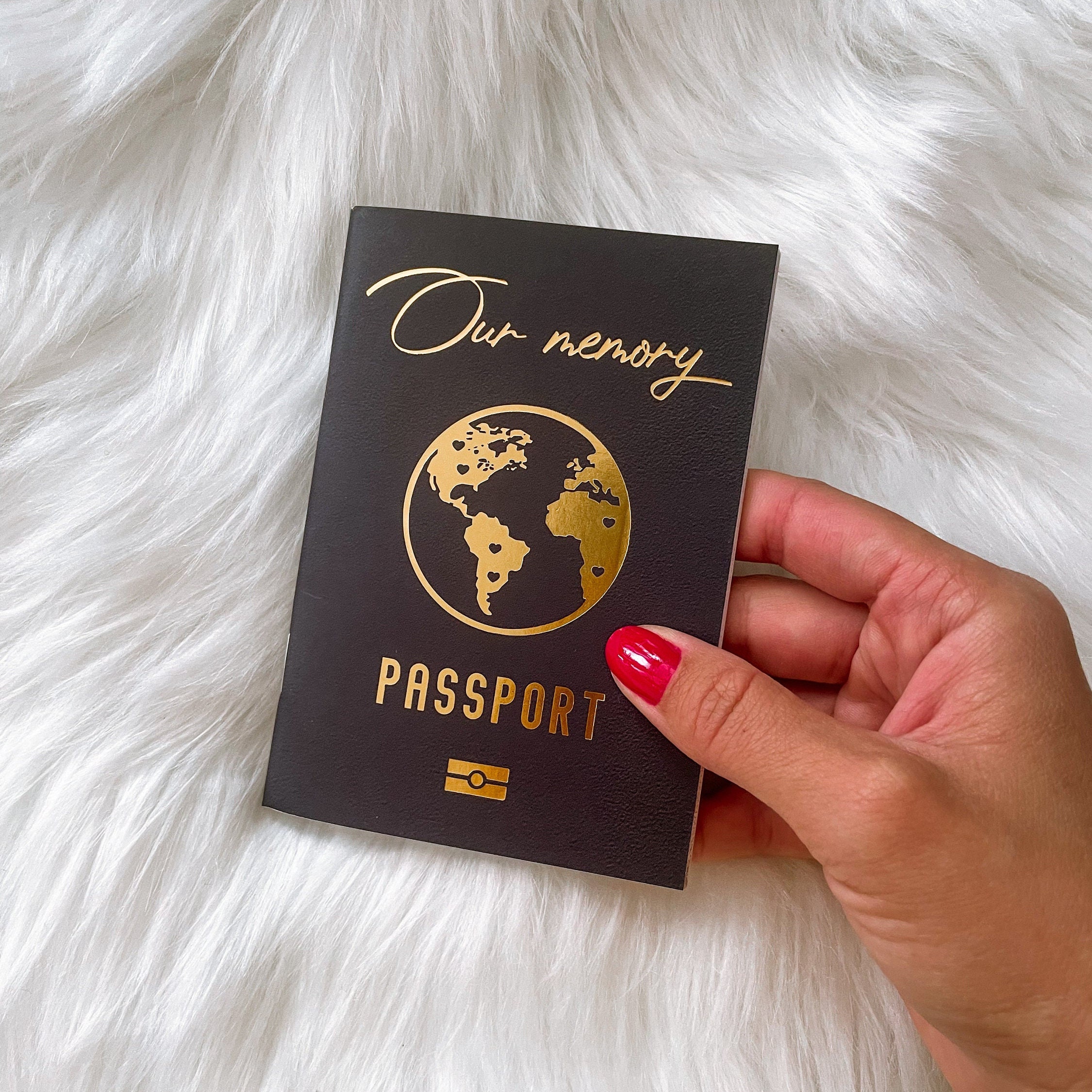 Our Memory Passport/ Quote Stickers/ 10 Prints/ 40 Photo Corners ...