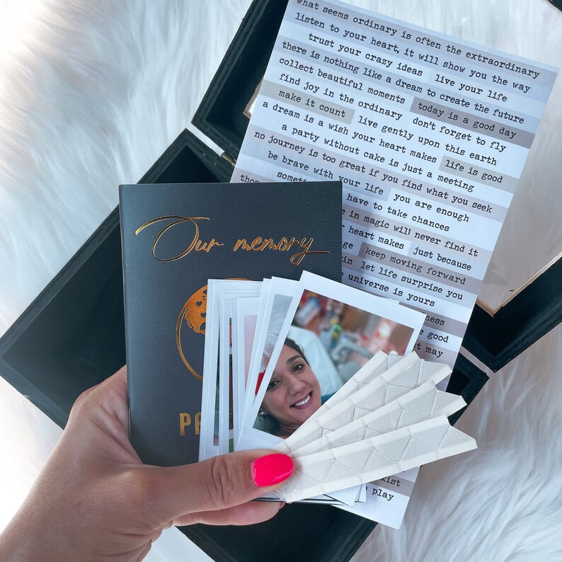 Our Memory Passport Kit, Quote Stickers, Photo Corners - Etsy