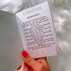 Our Memory Passport/ Quote Stickers/ 10 Prints/ 40 Photo Corners ...