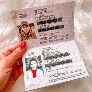 Our Memory Passport/ Quote Stickers/ 10 Prints/ 40 Photo Corners ...