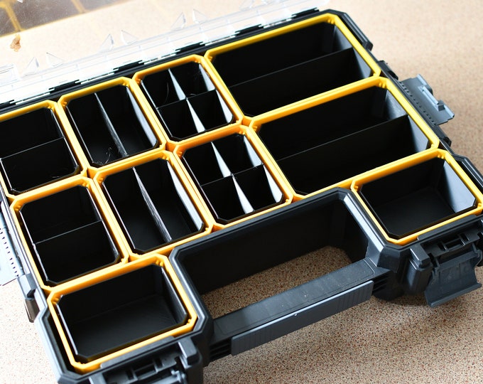 Dewaly Tstak / Stanley Fatmax Deep Pro Organiser HALF HEIGHT Nesting ...