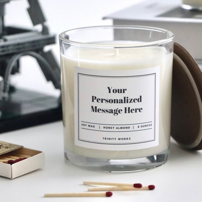 Candles With Message - Etsy