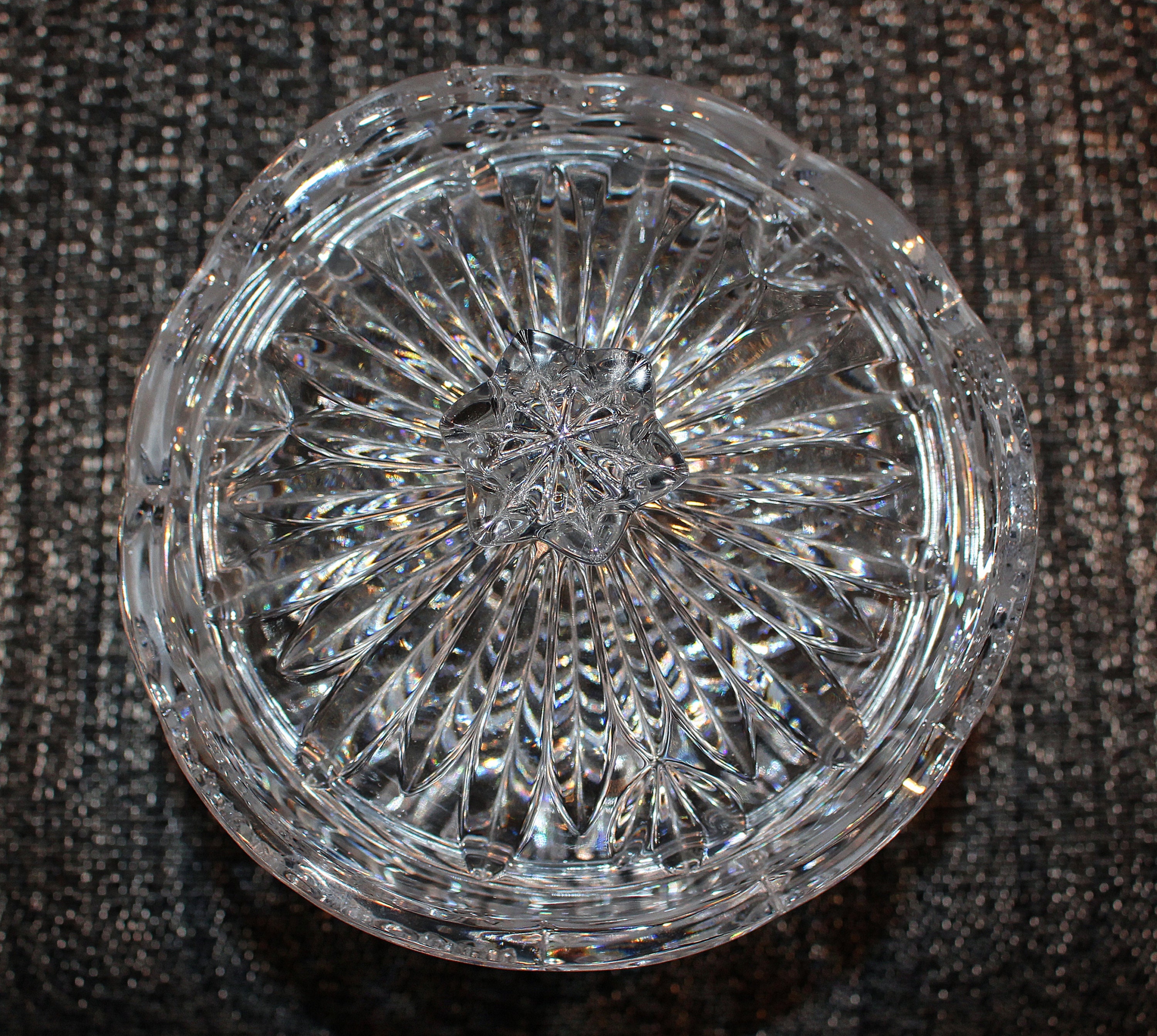 Beautiful Oneida Crystal Votive Southern Garden Candy Dish - Etsy