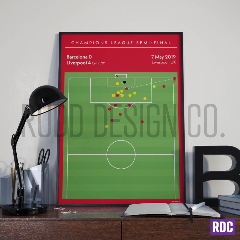 CORNER TAKEN QUICKLY Liverpool Football Club A3 Print Poster Origi Goal ...