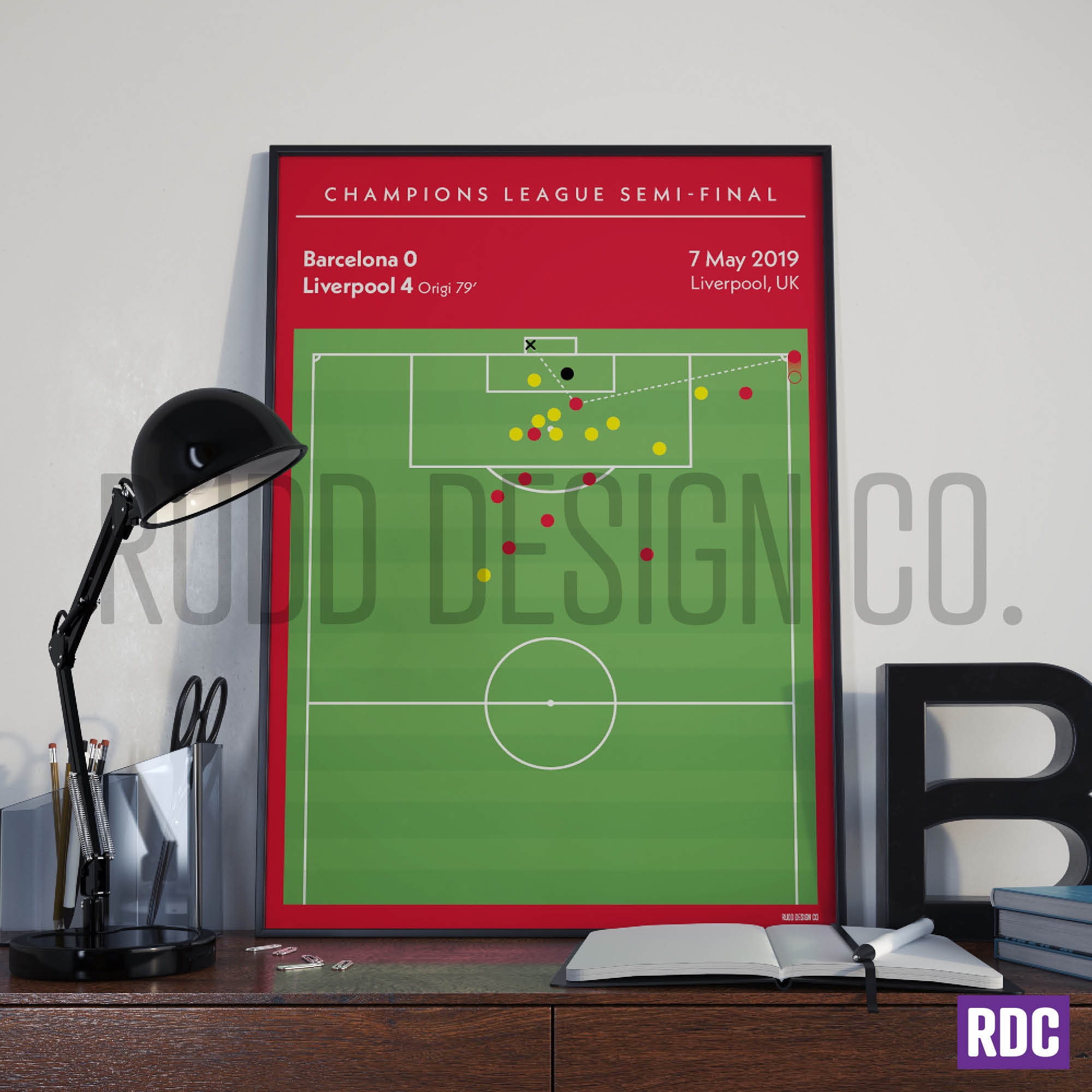 CORNER TAKEN QUICKLY Liverpool Football Club A3 Print Poster Origi Goal ...
