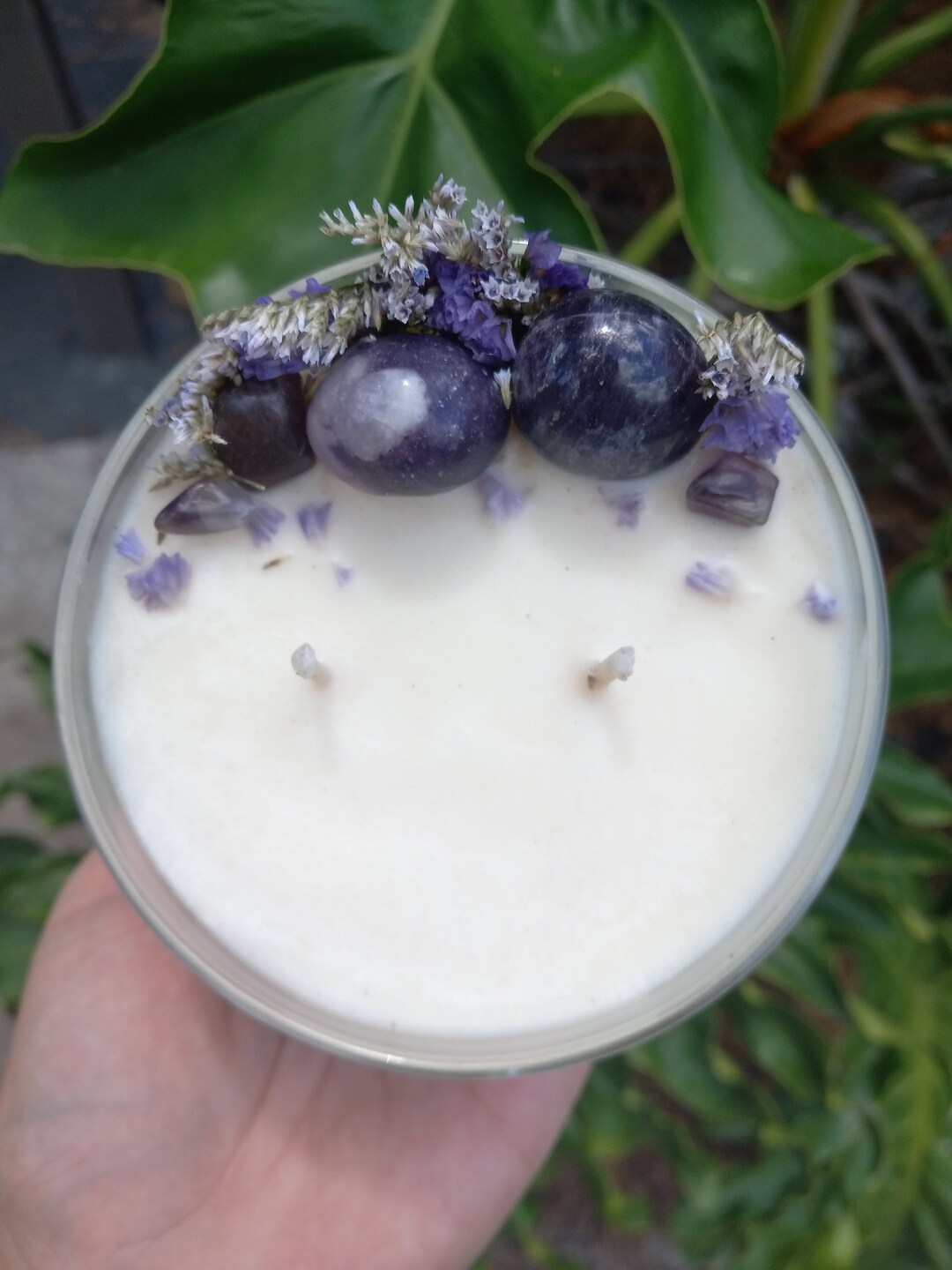 Angel Numbers Candle With Crystals, Soy Wax, and Essential Oils 1111 ...